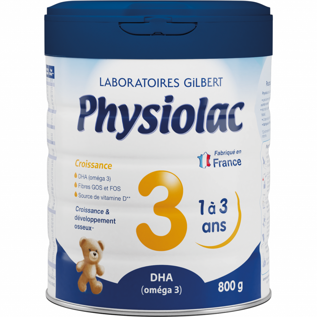 Physiolac : Lait infantile Bio pour Bébé fabriqué en France