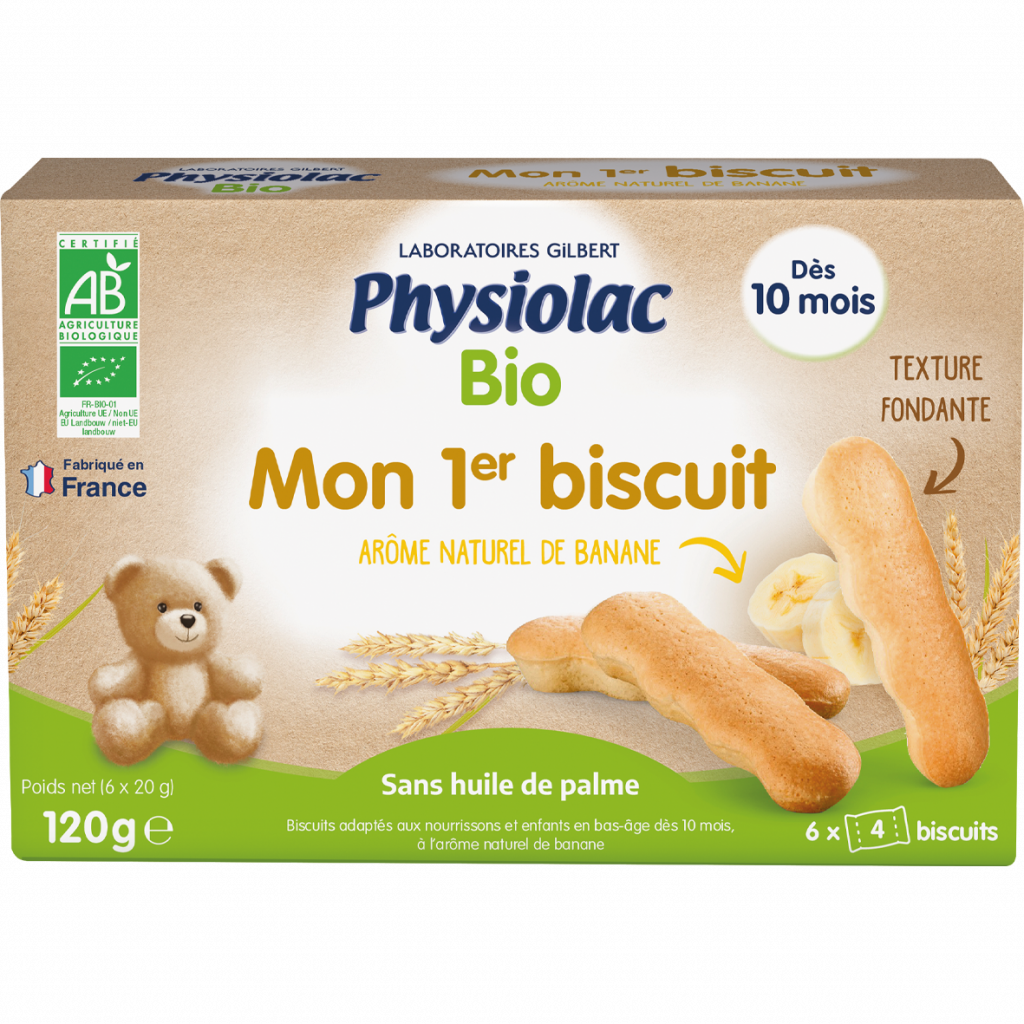 Physiolac : Lait infantile Bio pour Bébé fabriqué en France