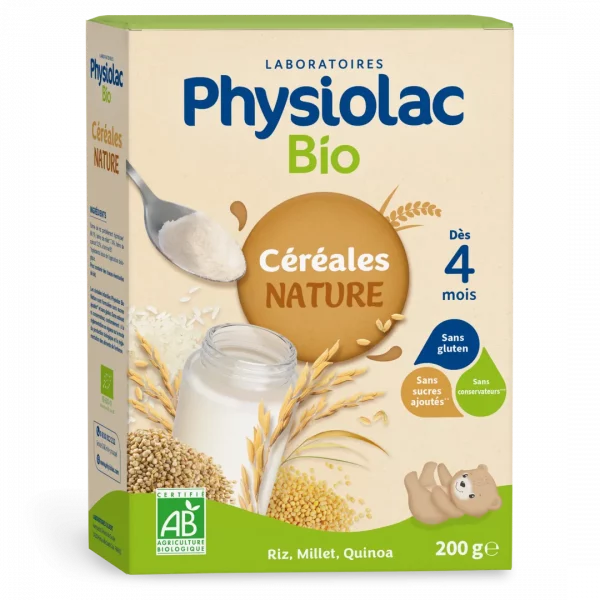 Physiolac : Lait infantile Bio pour Bébé fabriqué en France